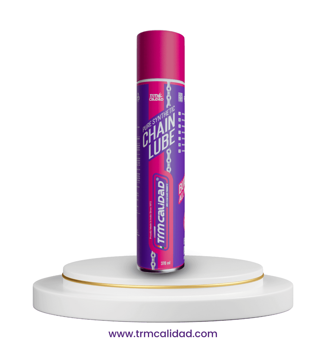 Pure Synthetic Chain Lube 370ML | TRMCalidad India – Trmcalidad India
